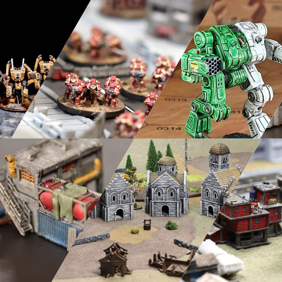 3D Printed Tabletop Miniatures, Terrain, and Accessories – AfterDark Prints