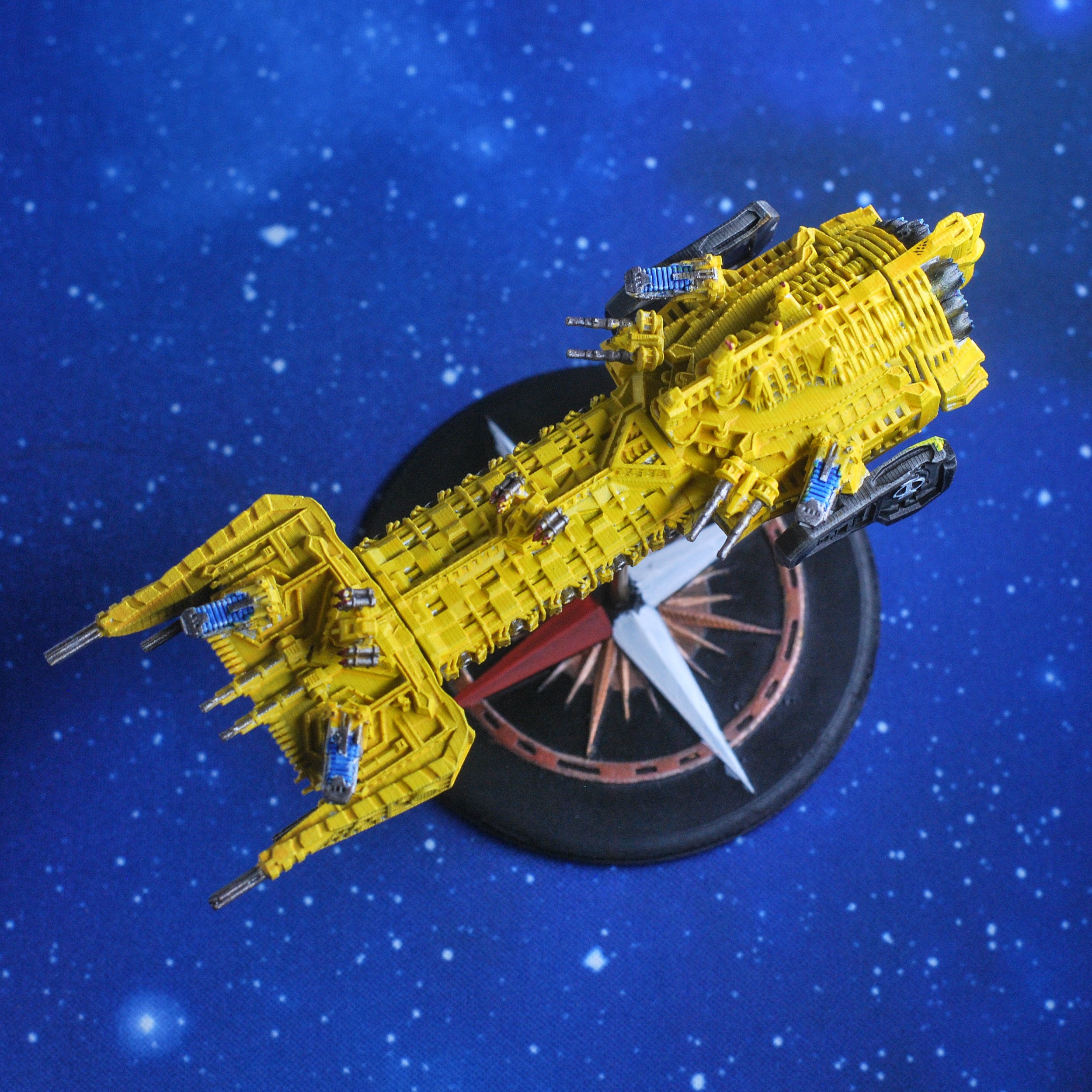 Angel Class Battle Barge Bootneck Fleet - Nofixedforge – AfterDark Prints