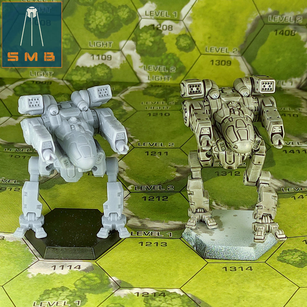 TIMBER2 - Alternate Battletech Model - By Sir Mortimer Bombito – AfterDark Prints