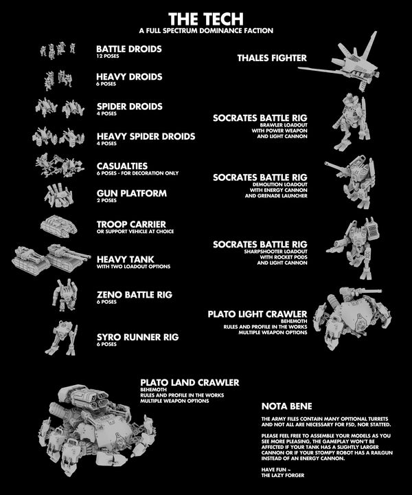 The Tech - Army Bundles - Full Spectrum Dominance - 6mm – AfterDark Prints