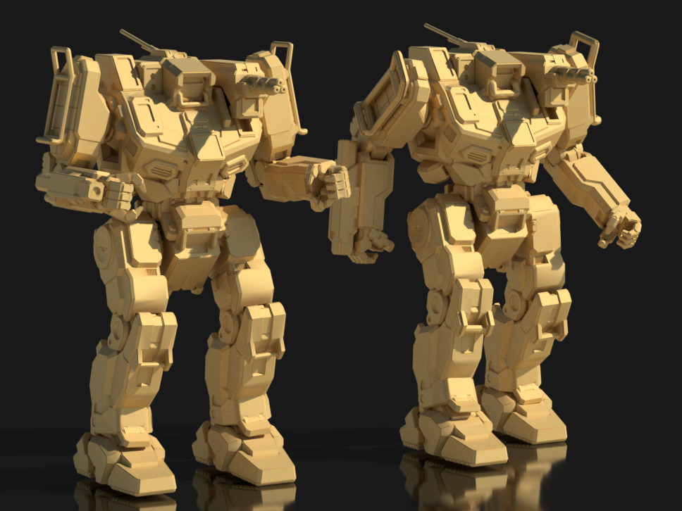 Shadowhawk 2H - Alternate Battletech Model – AfterDark Games