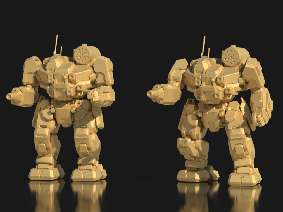 Thunderbolt 5S - Alternate Battletech Model – AfterDark Prints