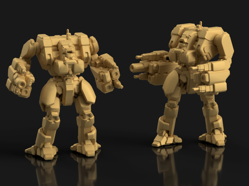 Mist Lynx - Alternate Battletech Model – AfterDark Prints