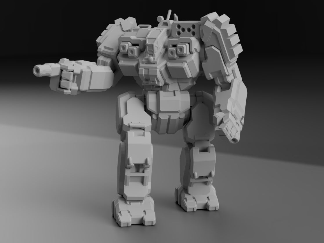 BLR-1GHE Battlemaster "Hellslinger" - Alternate Battletech Model ...